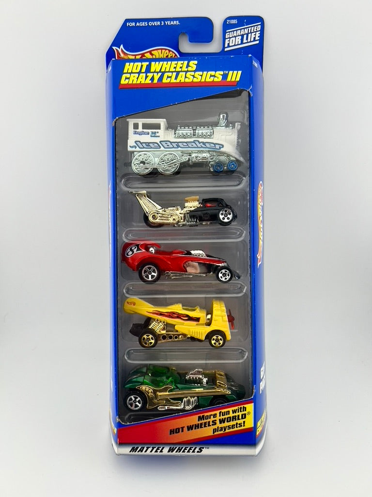 Hot Wheels Crazy Classics III 5-pack 1998 Fishwheels – Fishwheels Diecast