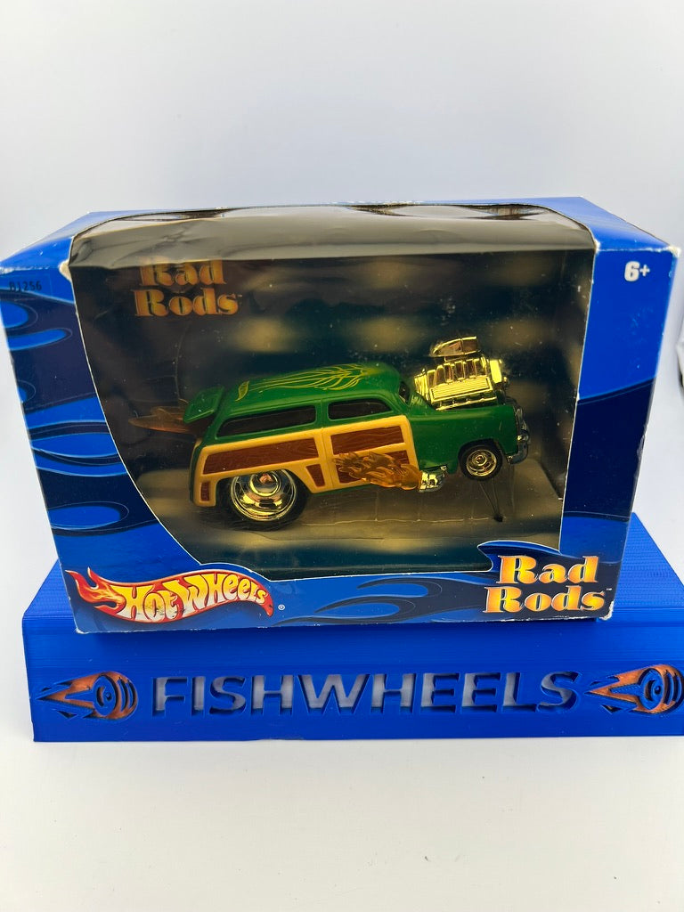 Hot Wheels Rad Rods ‘50 Ford Woody 1:50 Fishwheels – Fishwheels Diecast